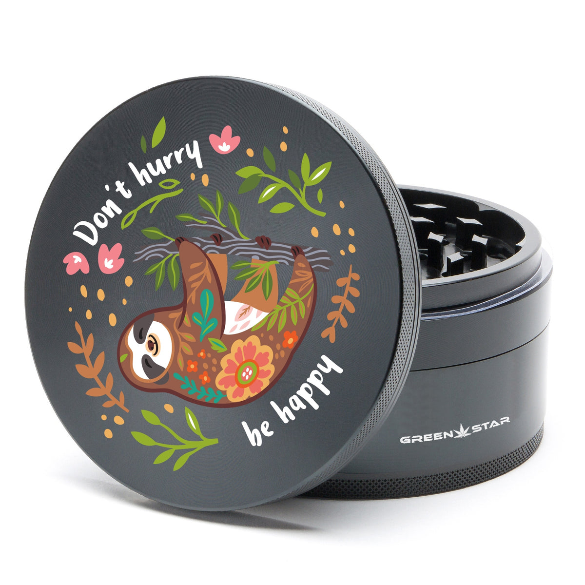Green Star Creature Large 4-Piece Grinder