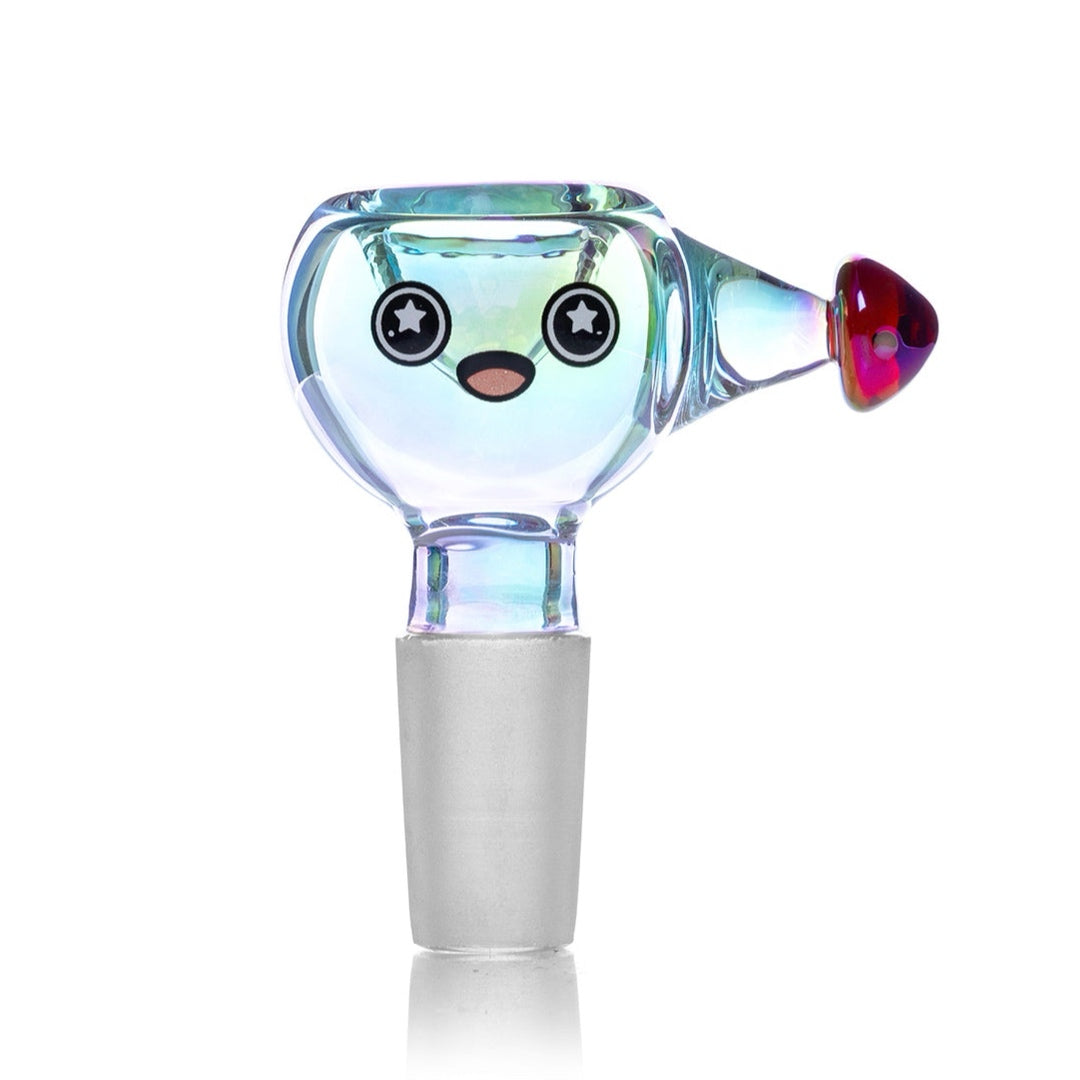 Hemper Trippy Shroom Bong Bowl - 14mm Male 🍄 – CaliConnected
