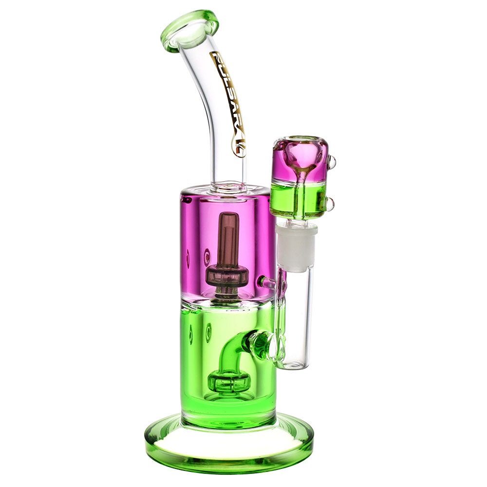 Pulsar 10” Bicolor Freezable Glycerin Chugger Bong – CaliConnected