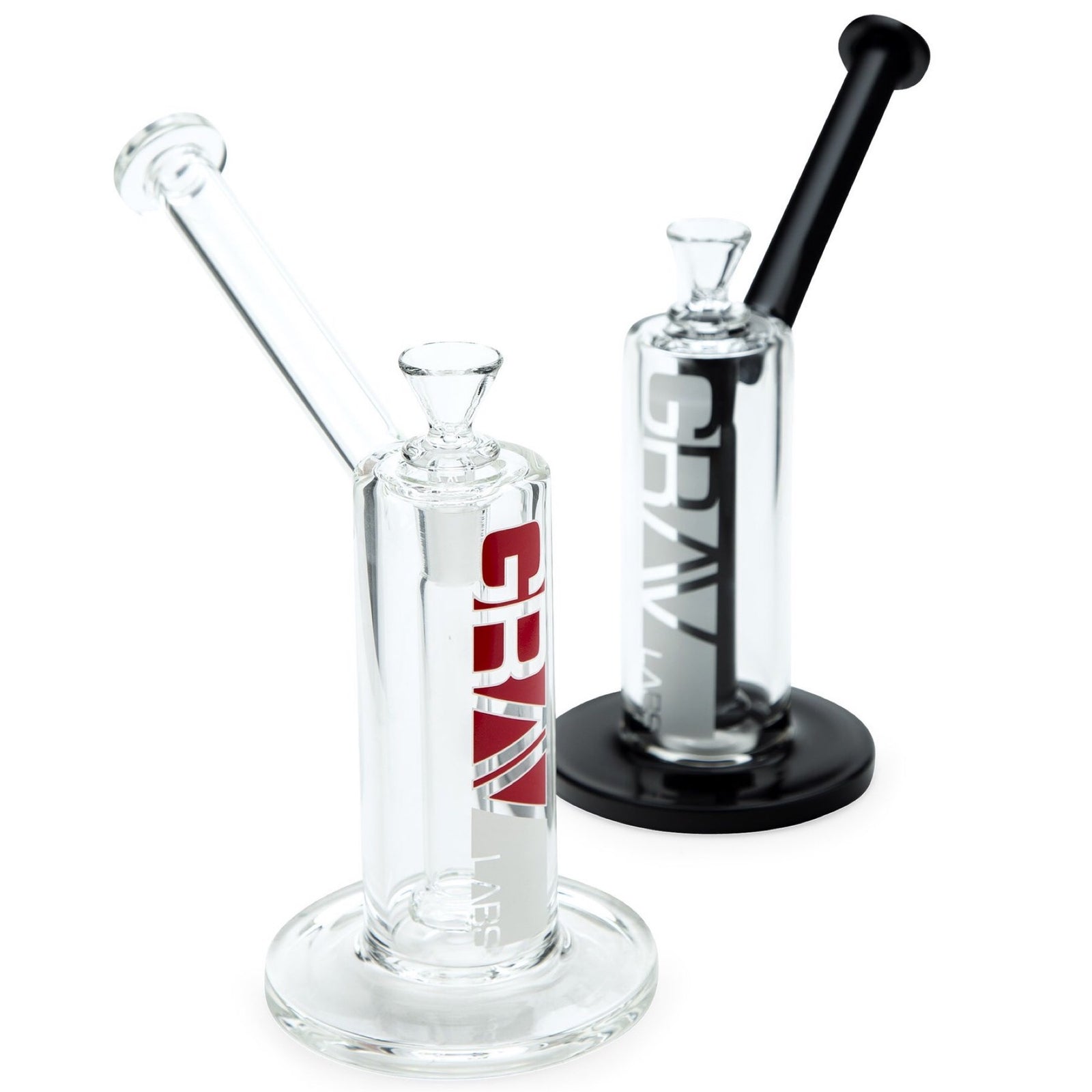 Grav® Large Upright Bubbler | 9” Tall Glass Water Pipe