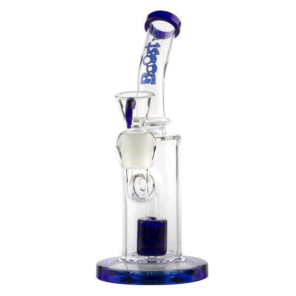 The Boost 9 Matrix Perc Bong - Blue Perc Bong - Free Shipping
