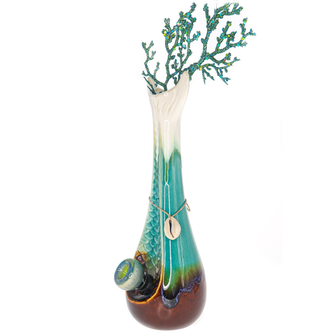 My Bud Vase “Yemaya” Mermaid Bong – CaliConnected