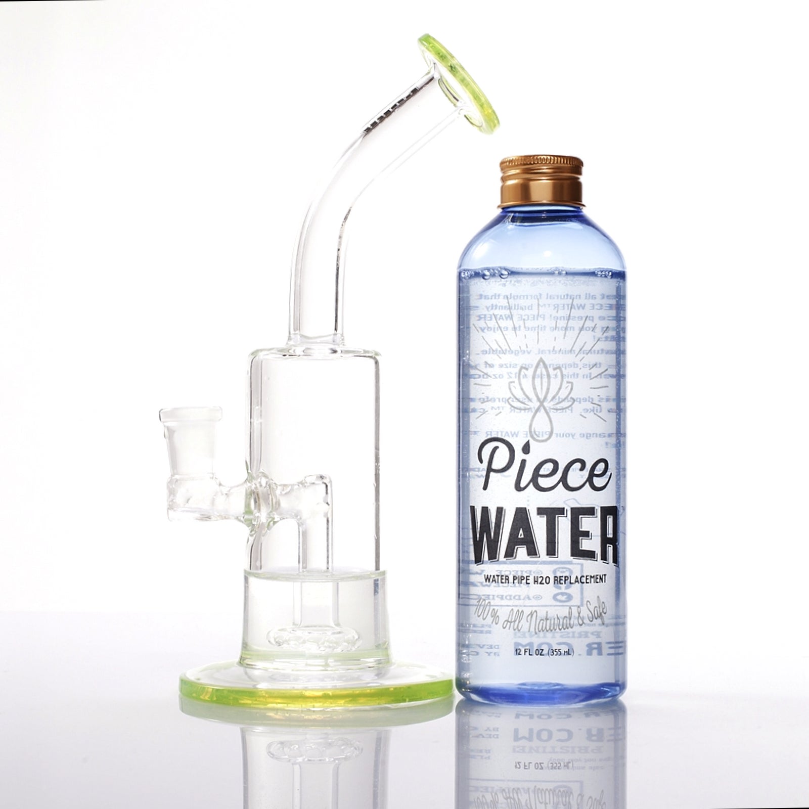 Piece Water® Solution: All-Natural Bong Water Alternative