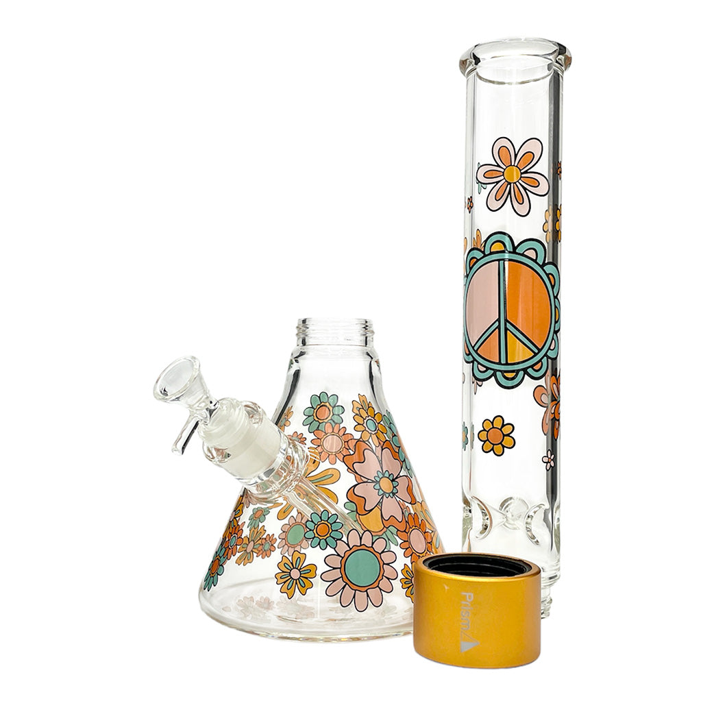 Prism Pipes Flower Power Beaker Bong – CaliConnected