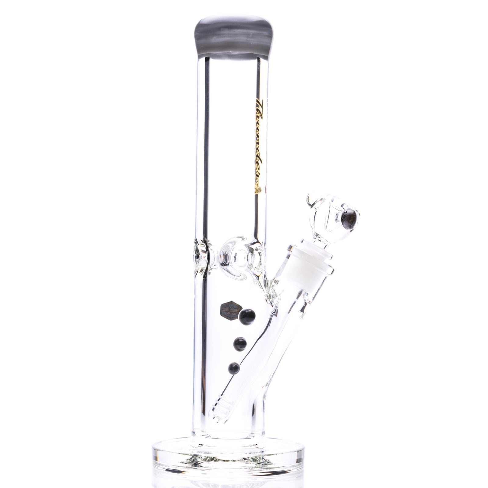 Thunder Glass 9mm Thick Straight Tube Bong