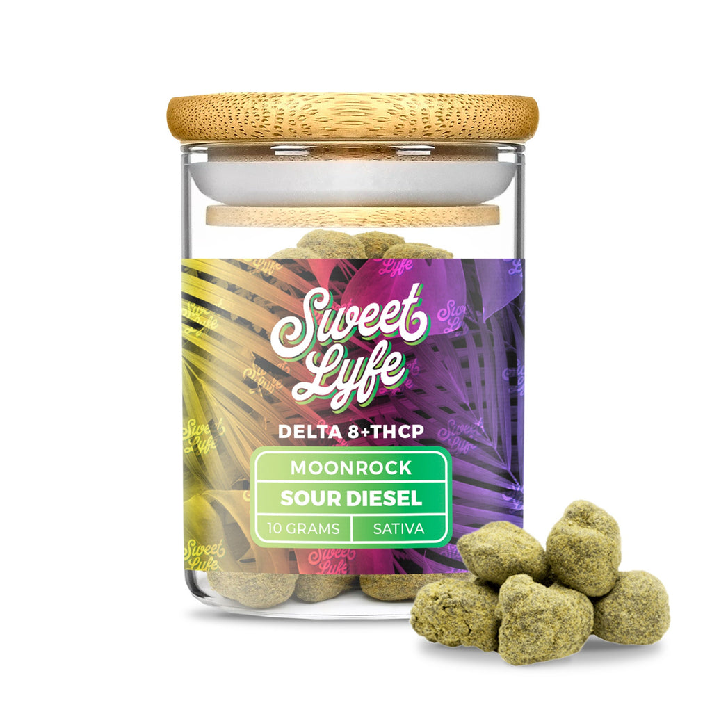 Sweet Lyfe Delta 8 + THC-P Moonrocks (10g)